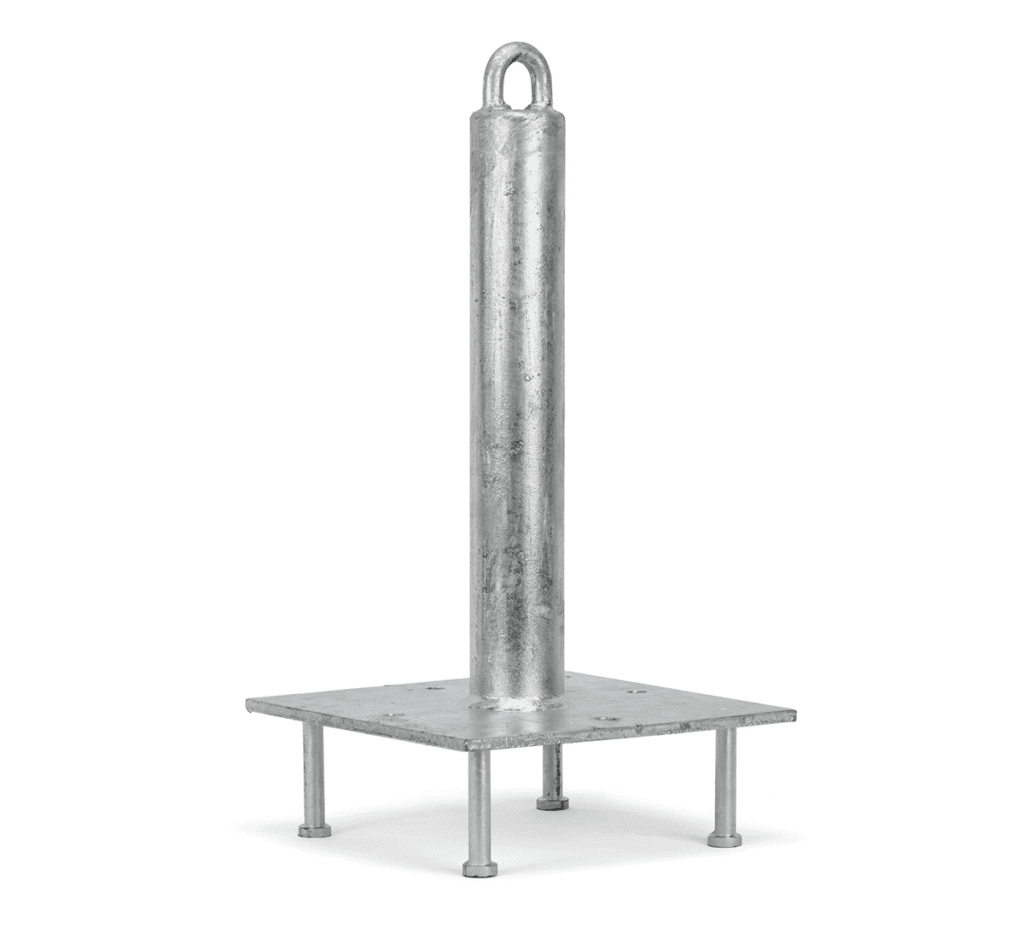 18” Post Anchor for Concrete » Spot On Safety